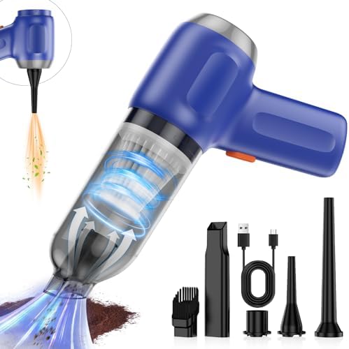Amazon.com - WANTERONG Mini Handheld Vacuum,3 in 1 Cordless Car Vacuum ...