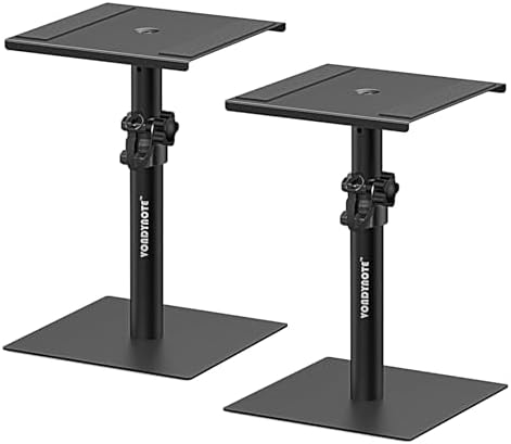 Amazon.com: Desktop Speaker Stands Pair, Monitor Speaker Stand, 6.7”x7 ...