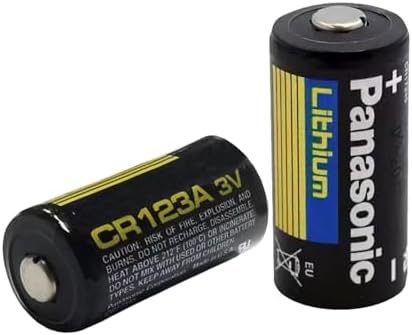 Amazon.com: XXSTAR 2 Pack CR123A 3V Lithium Battery, 1400mAh CR123 ...