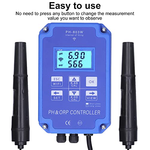 Snapklik.com : PH803W 2 In1 ORP Controller Continuous Monitor Meter ...