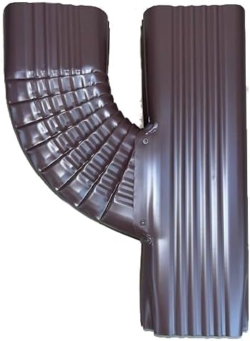 Gutterworks Mfg Inc. Rain Gutter Components Bent Downspout Tie-in ...