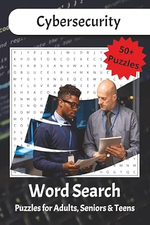 Word Search Puzzle Book about Cybersecurity: Word searches with Easy to ...