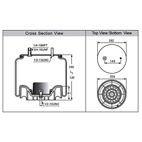 Snapklik.com : Air Suspension Air W01-358-8729 Universal Air Ride ...