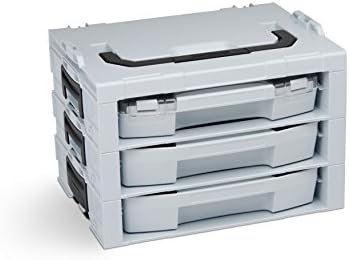 L-BOXX Sortimo i-Rack 3 fach grau bestückt : Amazon.de: Baumarkt