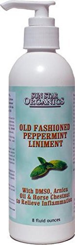 Amazon.com : Sun Star Organics Liniment Old Fashioned Peppermint 8oz ...