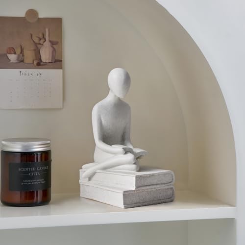 Amazon.com: TIMEBUS Modern Thinker Statues for Home Decor Living Room ...