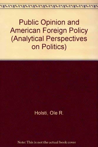 Amazon.com: Public Opinion and American Foreign Policy (Analytical ...