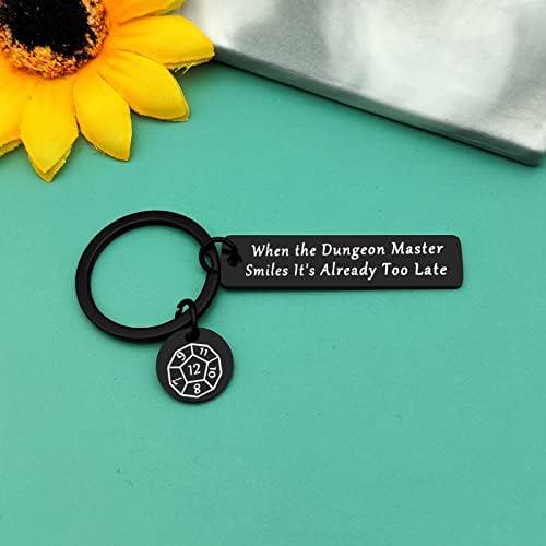 Amazon.com: Dungeons and Dragons Keychain Gift DM Gifts RPG Gift Dice ...