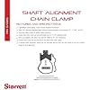 Amazon.com: Starrett Shaft Alignment Clamp Set with Chain Clamp - 5-9 ...