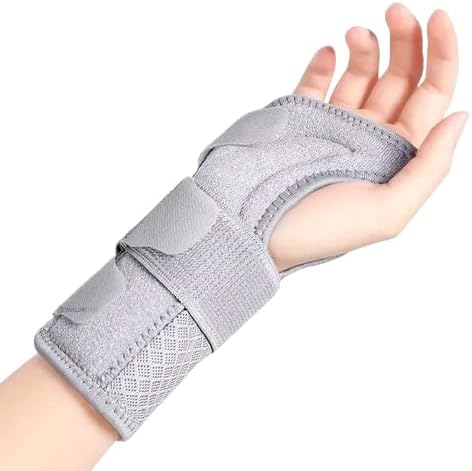 Buy DIALDRCARE Wrist Support with Metal Splint Stabilizer, Adjustable ...