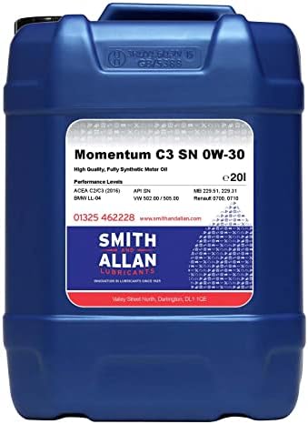0W-30 Fully Synthetic Engine Oil ACEA C2/C3 20 Litre 20L : Amazon.co.uk ...