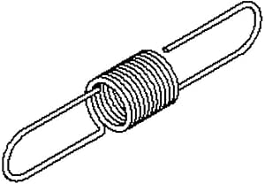 Amazon.com : Briggs & Stratton 799171 Governor Spring Genuine Original ...