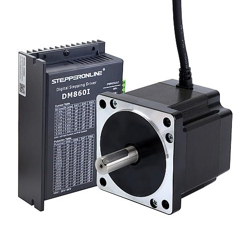 STEPPERONLINE 1 Axis Stepper Motor CNC Kit 4.8Nm(679.74oz.in) Nema 34 ...