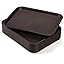 Amazon.com: Yarlung 12 Pack Fast Food Tray, 13.7 x 10.5 Inch Plastic ...