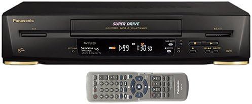 Panasonic nv-fj620eg-k Magnétoscope VHS Noir : Amazon.fr: High-Tech