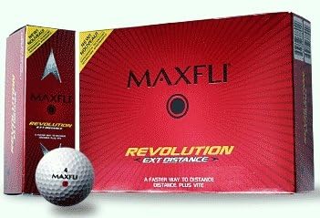 Amazon.com : Maxfli Revolution EXT Distance Golf Balls (6 ball pack ...