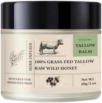 Amazon.com : Santa Cruz Paleo Beef Tallow for Skin, Grass Finished & Grass Fed Beef Tallow and ...