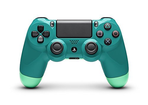 Amazon.com: Blue Green and Metallic Light Green Custom Painted ...