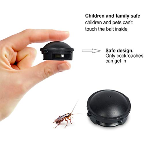 ABCDJHH Cockroach House 12 Pieces Cockroach Traps Cockroach Killer ...