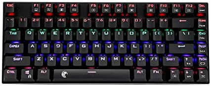 Amazon.com: 60% Mechanical Gaming Keyboard, E-Element Z88 with Brown ...