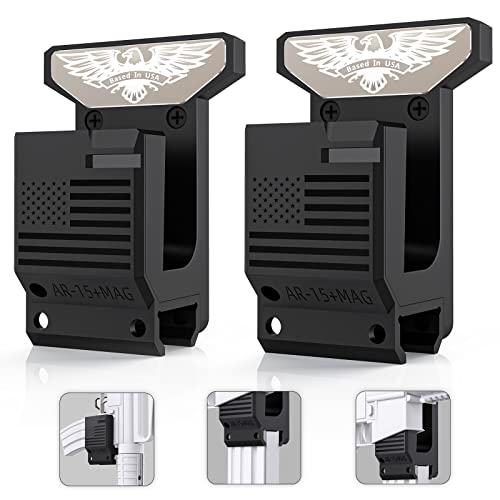 Snapklik.com : 2 In 1 Gun Wall Mount For 223/5.56 Rifle And Mags ...