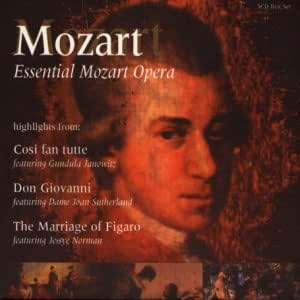 Mozart - Essential Opera Highlights: Amazon.co.uk: CDs & Vinyl