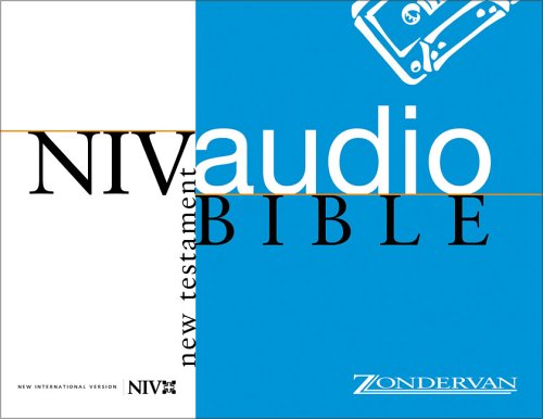 NIV Audio Bible New Testament Voice Only Cassette: Zondervan ...