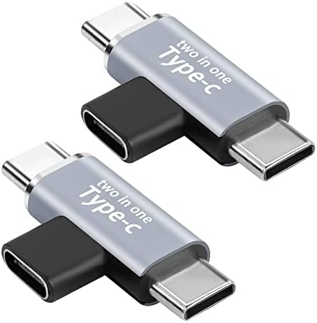 Amazon.com: GELRHONR 2 in 1 USB C Adapter, USB Type-C Female to Dual ...