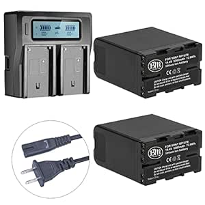 Buy BM Premium 2 Pack of BP-U70 Batteries and Battery Charger for PXW-FS5, PXW-FS5M2, PXW-FS7 ...
