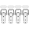 E-TING 4Pcs Stainless Steel Spring Loaded Toggle Latch Catch Clamp Clip ...