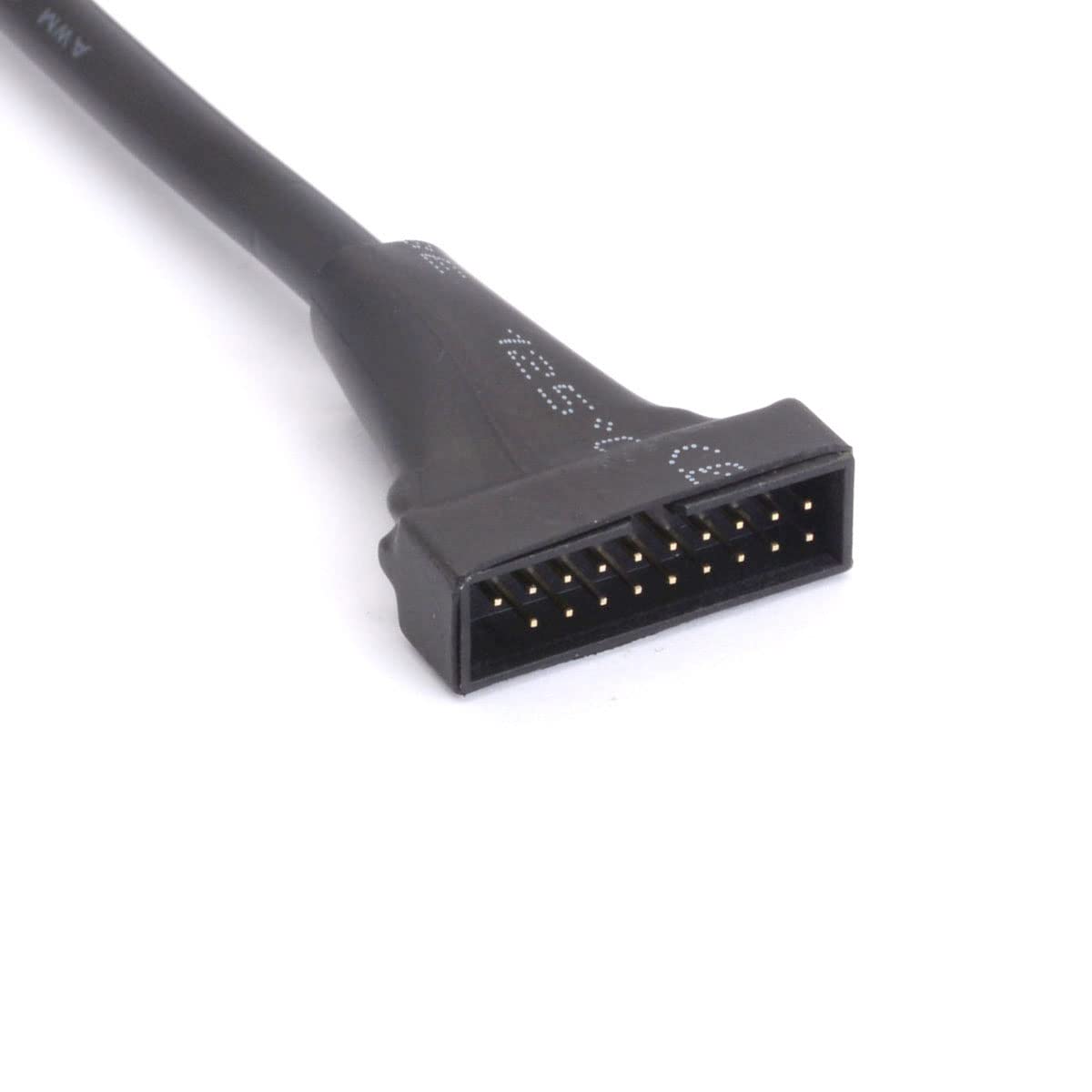 USB 3.0 header to USB 2.0 Adapter Cable, 19 Pin USB 3.0 Male to 9 Pin ...