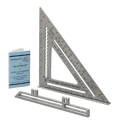 Swanson S0107 12" The Big 12 Speed Square With Layout Bar - Amazon.com