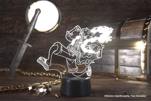 Otaku Lamps Luffy GEAR5 Moon One Piece – Anime Lamp Figure Night Light ...