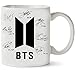 BakoIsland BTS Bangtan Boys Signatures Autograph Classic Tea Coffee Mug ...