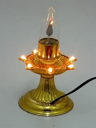 Buy A. Y .S Flickering Jyot LED Diya | 1 Layer Electric Deepak Light ...
