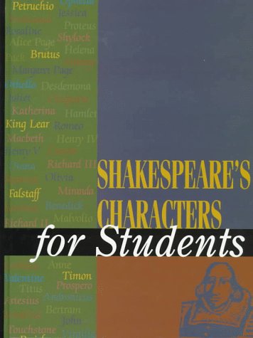 Shakespeare's Characters for Students: Amazon.co.uk: Gale Group ...