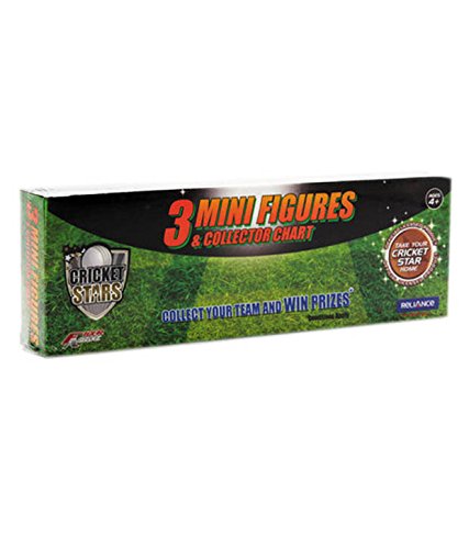 Buy Cricket Stars 3 Mini Figures & Collector Chart Online at Low Prices ...