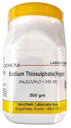 ISOCHEM Sodium Thiosulphate (HYPO) 500GM Assay 99% Min : Amazon.in ...