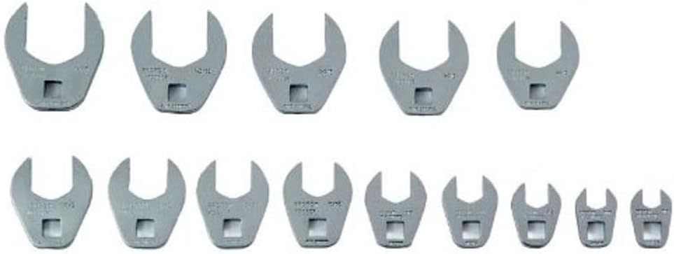 3/8" Drive 15 Piece Crowfoot Wrench Set - Hand Tool Sets - Amazon.com