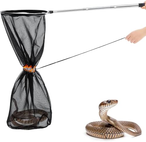 Amazon.com: Qualirey Snake Catcher Net Rattlesnake Grabber Snake ...