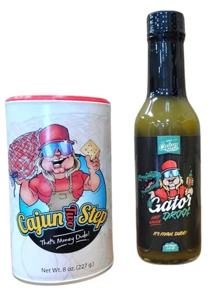Amazon.com : Cajun Two Step - StaleKracker - Variety Bundle - 2 each of ...
