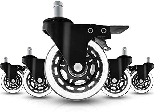 Asterin Sales Universal Fit Rollerblade Type Steel PU Rubber Office ...