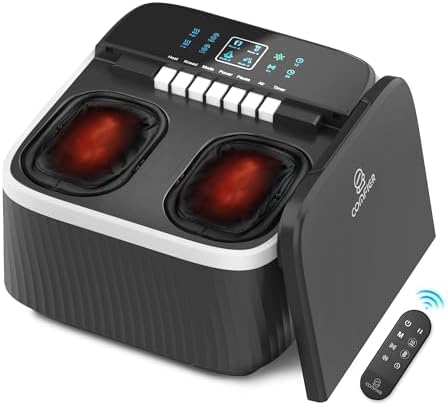 Amazon.com: CuPiLo Foot Massager with Heat, FSA HSA Eligible Shiatsu ...
