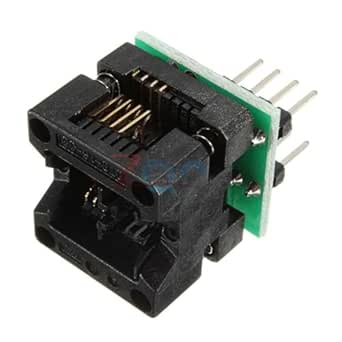 Amazon.com: SOIC8 SOP8 to DIP8 EZ Socket Converter Module Programmer ...