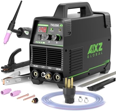 Hiweld TIG Welder with Pulse, 205 Amp, 3-in-1 Stick/DC TIG/Pulse TIG ...