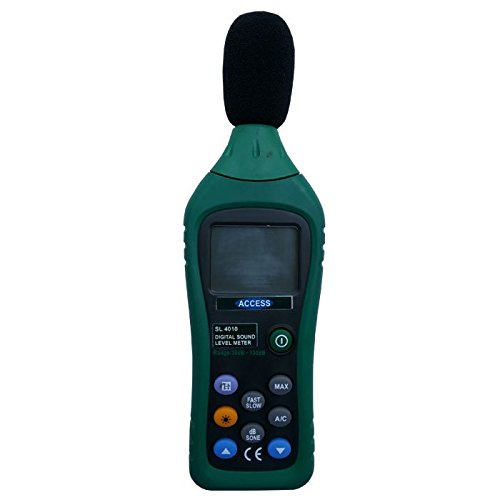 Digital Sound Level Meter (Noise Level Meter), 4 digit LCD display with ...