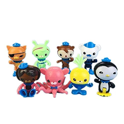 Buy 8PCS Octonauts Cake Topper and Octonauts Cake Decoration Octonauts ...