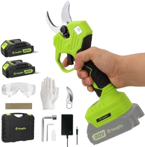 Amazon.com: Dragro Electric Pruning Shears Professional Cordless ...