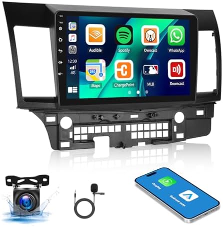 Amazon.com: [2G+64G] Car Radio for Mitsubishi Lancer 2008-2017, 10.1 ...