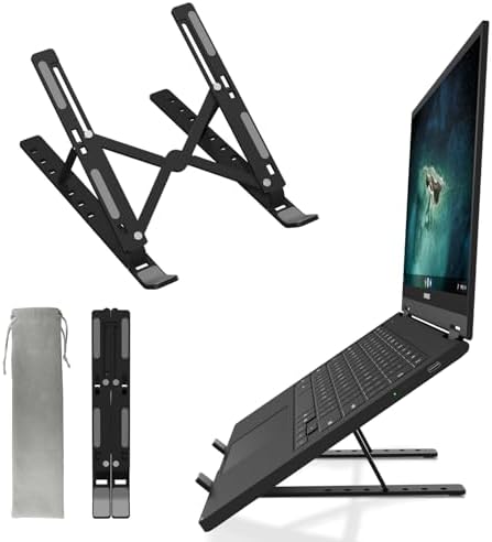 Amazon.com: Arae Laptop Stand for Desk, Adjustable Ergonomic Portable ...